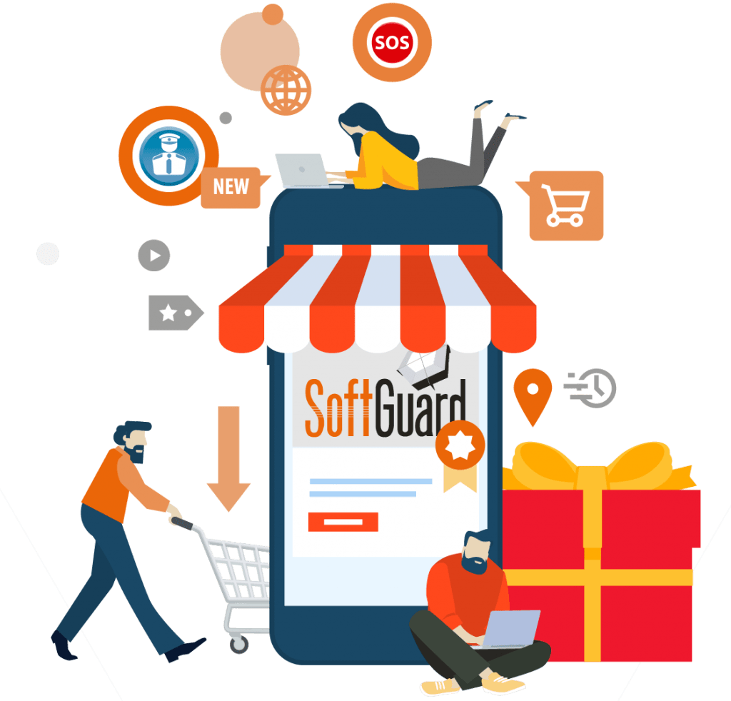 Bienvenido a SoftGuard, Software de monitoreo, SoftGuard